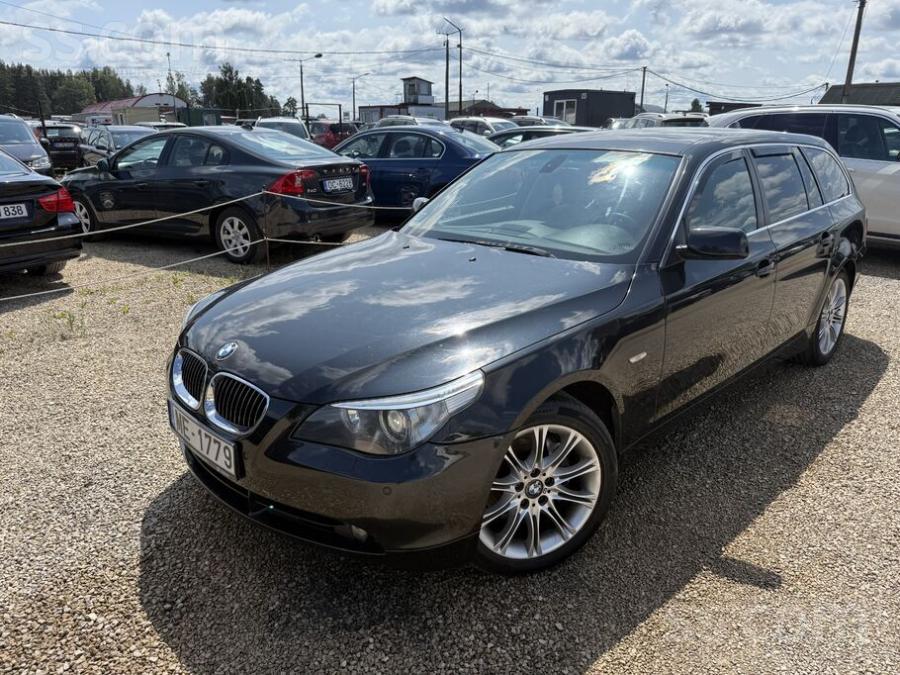 Melns BMW 530 2006 Rīga, ar dzinēja tilpumu 3.00 L un nobraukumu 297 tūkst. km par 8450 €, foto 2 vietnē AUTOMOTO.COM.LV