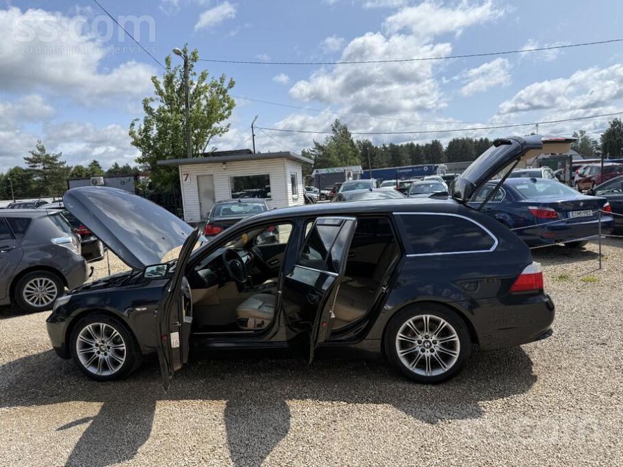 Melns BMW 530 2006 Rīga, ar dzinēja tilpumu 3.00 L un nobraukumu 297 tūkst. km par 8450 €, foto 8 vietnē AUTOMOTO.COM.LV