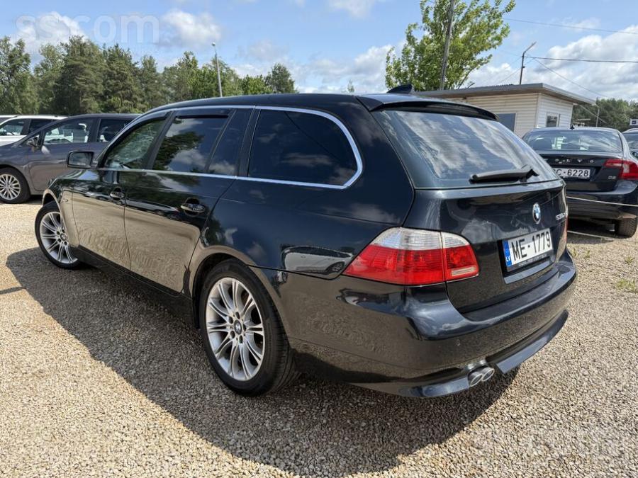 Melns BMW 530 2006 Rīga, ar dzinēja tilpumu 3.00 L un nobraukumu 297 tūkst. km par 8450 €, foto 14 vietnē AUTOMOTO.COM.LV