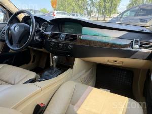 Melns BMW 530 2006 Rīga, ar dzinēja tilpumu 3.00 L un nobraukumu 297 tūkst. km par 8450 €, foto 31 vietnē AUTOMOTO.COM.LV