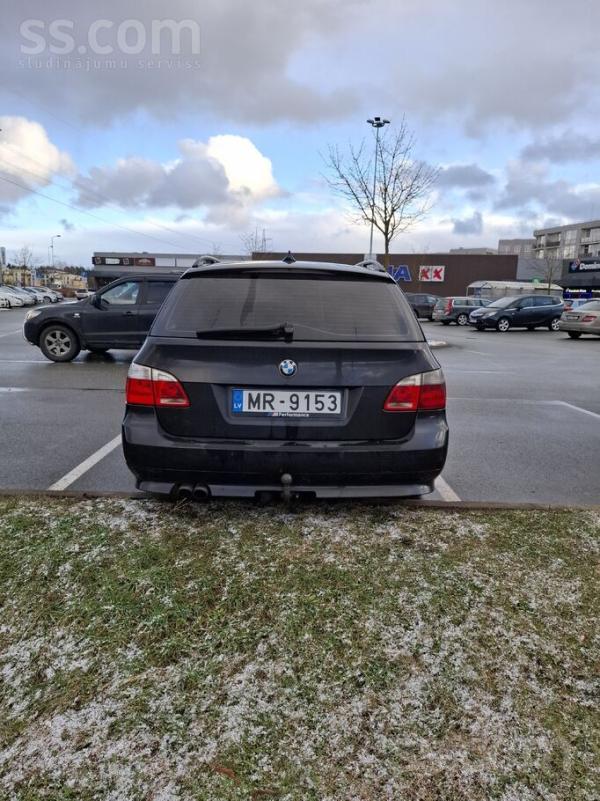 Black BMW 530 2006 in Riga, with an engine capacity of 3.00 L and mileage of 309 thousand km for 4650 €, photo 6 on AUTOMOTO.COM.LV