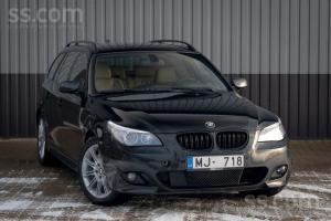 Black BMW 530 2006 in Talsi, with an engine capacity of 3.00 L and mileage of 332 thousand km for 4990 €, photo  on AUTOMOTO.COM.LV
