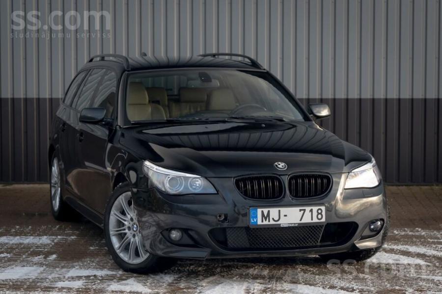 Melns BMW 530 2006 Talsi, ar dzinēja tilpumu 3.00 L un nobraukumu 332 tūkst. km par 4990 €, foto 1 vietnē AUTOMOTO.COM.LV