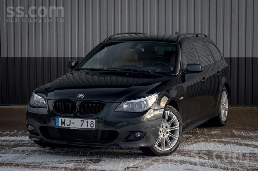 Melns BMW 530 2006 Talsi, ar dzinēja tilpumu 3.00 L un nobraukumu 332 tūkst. km par 4990 €, foto 3 vietnē AUTOMOTO.COM.LV