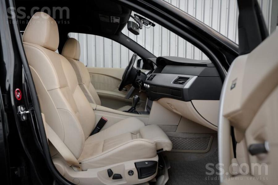 Melns BMW 530 2006 Talsi, ar dzinēja tilpumu 3.00 L un nobraukumu 332 tūkst. km par 4990 €, foto 12 vietnē AUTOMOTO.COM.LV