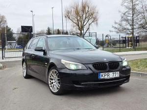 Black BMW 530 2006 in Panevezys, with an engine capacity of 3.00 L and mileage of 390 thousand km for 3300 €, photo  on AUTOMOTO.COM.LV