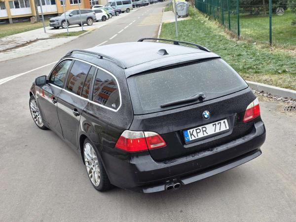 Black BMW 530 2006 in Panevezys, with an engine capacity of 3.00 L and mileage of 390 thousand km for 3300 €, photo 7 on AUTOMOTO.COM.LV