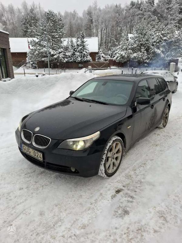 Melns BMW 530 2006 Viļņa, ar dzinēja tilpumu 3.00 L un nobraukumu 390 tūkst. km par 1650 €, foto 5 vietnē AUTOMOTO.COM.LV
