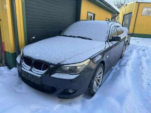 Black BMW 530 2006 in Kaunas, with an engine capacity of 2.99 L and mileage of 440 thousand km for 2900 €, photo  on AUTOMOTO.COM.LV