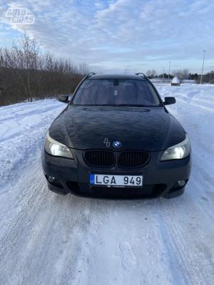 Black BMW 530 2006 in Kaunas, with an engine capacity of 3.00 L and mileage of 446 thousand km for 3400 €, photo  on AUTOMOTO.COM.LV
