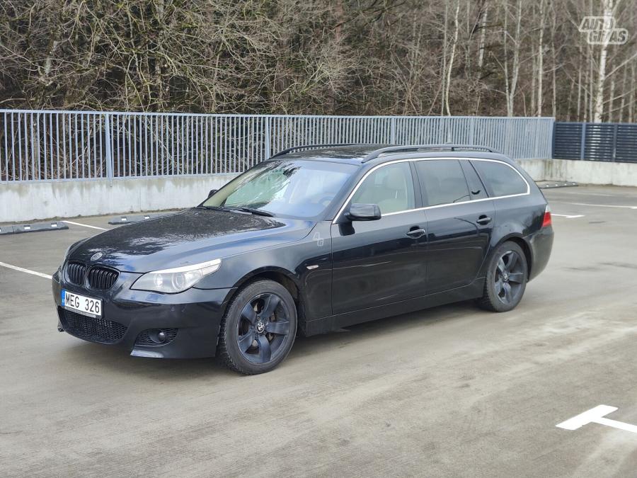 Melns BMW 530 2006 Viļņa, ar dzinēja tilpumu 3.00 L un nobraukumu 446 tūkst. km par 3499 €, foto 1 vietnē AUTOMOTO.COM.LV