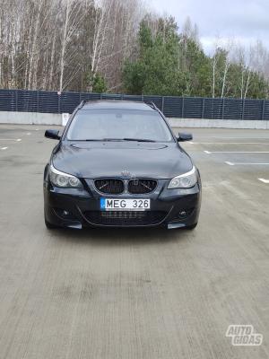Black BMW 530 2006 in Vilnius, with an engine capacity of 3.00 L and mileage of 446 thousand km for 3499 €, photo 6 on AUTOMOTO.COM.LV