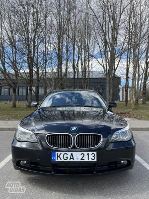 Melns BMW 530 2006 Elektrėnai, ar dzinēja tilpumu 3.00 L un nobraukumu 284 tūkst. km par 3800 €, foto  vietnē AUTOMOTO.COM.LV
