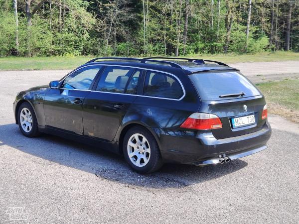 Black BMW 530 2006 in Vilnius, with an engine capacity of 3.00 L and mileage of 405 thousand km for 1799 €, photo 2 on AUTOMOTO.COM.LV