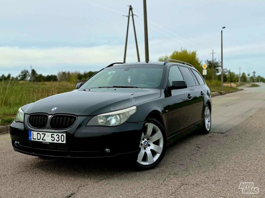 Melns BMW 530 2006 Klaipėda, ar dzinēja tilpumu 2.50 L un nobraukumu 400 tūkst. km par 2750 €, foto 3 vietnē AUTOMOTO.COM.LV