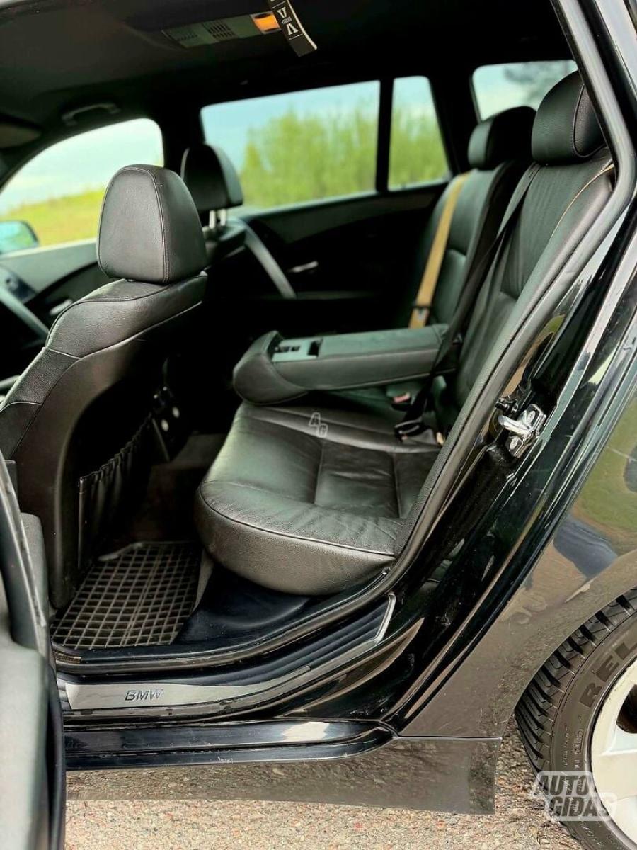 Melns BMW 530 2006 Klaipėda, ar dzinēja tilpumu 2.50 L un nobraukumu 400 tūkst. km par 2750 €, foto 16 vietnē AUTOMOTO.COM.LV