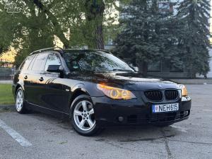 Melns BMW 530 2006 Kauņa, ar dzinēja tilpumu 3.00 L un nobraukumu 258 tūkst. km par 2250 €, foto  vietnē AUTOMOTO.COM.LV