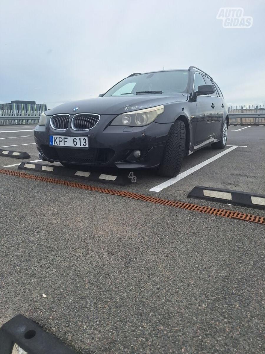 Black BMW 530 2006 in Vilnius, with an engine capacity of 3.00 L and mileage of 332 thousand km for 4500 €, photo 1 on AUTOMOTO.COM.LV