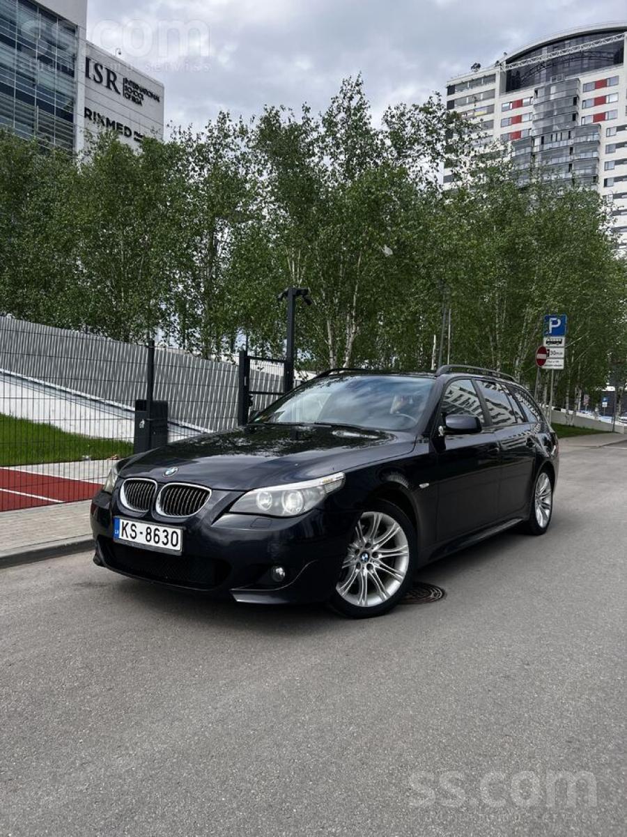 Melns BMW 530 2006 Rīga, ar dzinēja tilpumu 3.00 L un nobraukumu 298 tūkst. km par 4800 €, foto 1 vietnē AUTOMOTO.COM.LV