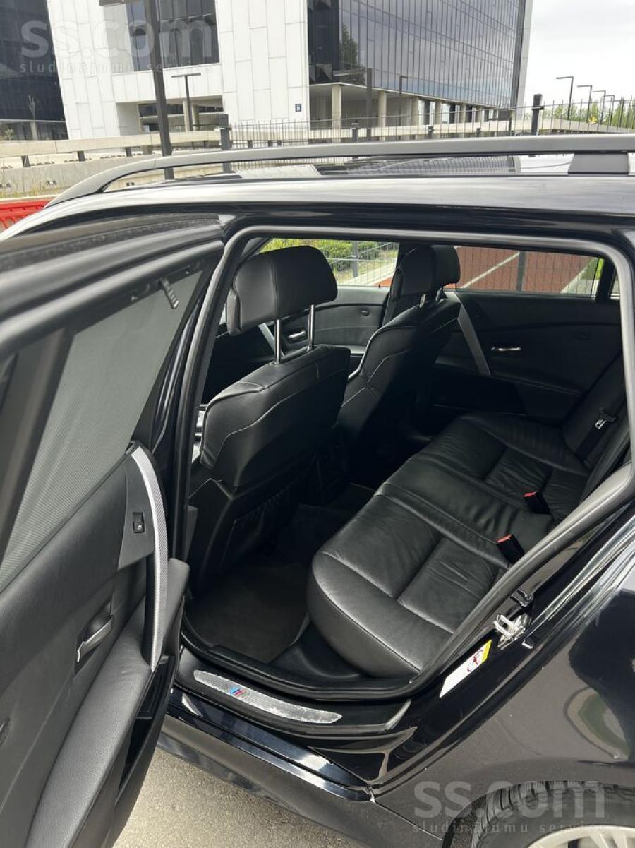 Melns BMW 530 2006 Rīga, ar dzinēja tilpumu 3.00 L un nobraukumu 298 tūkst. km par 4800 €, foto 7 vietnē AUTOMOTO.COM.LV