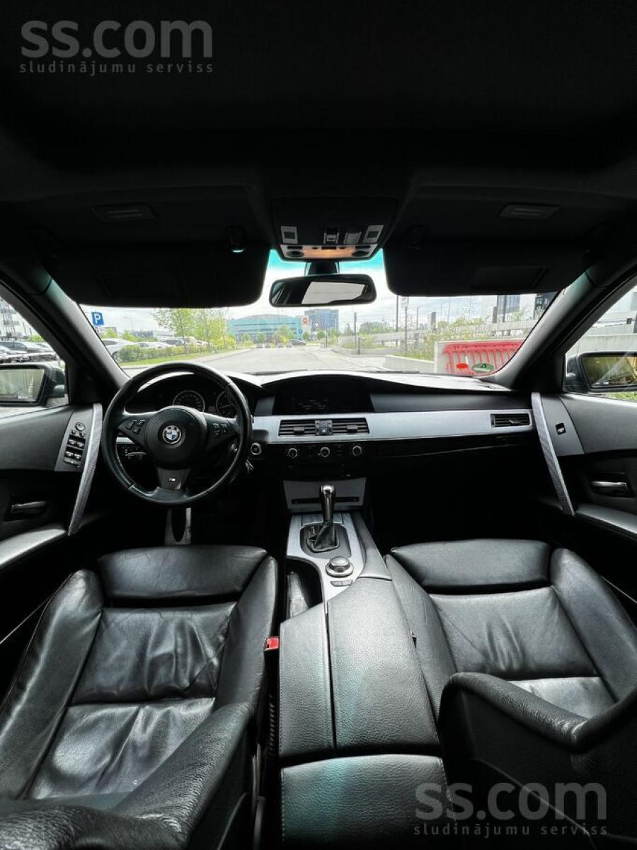Melns BMW 530 2006 Rīga, ar dzinēja tilpumu 3.00 L un nobraukumu 298 tūkst. km par 4800 €, foto 11 vietnē AUTOMOTO.COM.LV