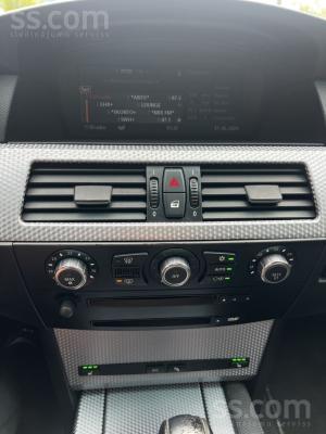 Melns BMW 530 2006 Rīga, ar dzinēja tilpumu 3.00 L un nobraukumu 298 tūkst. km par 4800 €, foto 13 vietnē AUTOMOTO.COM.LV