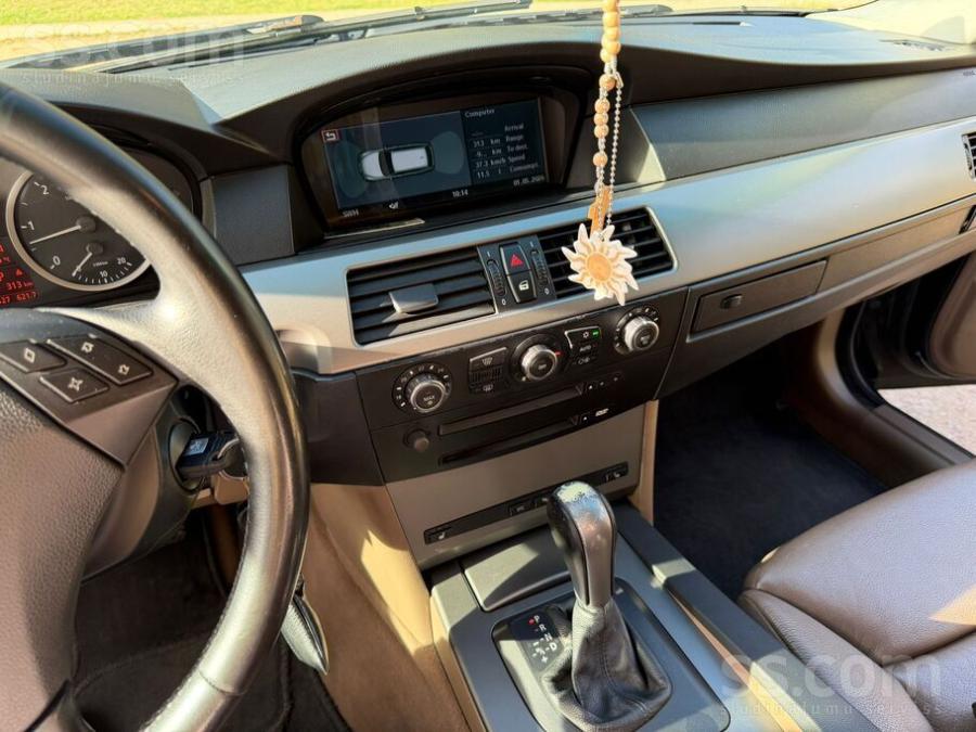 Черный БМВ 530 2006 в Екабпилс, объемом двигателя 3.00 л и пробегом 358 тыс. км за 4250 €, фото 8 на AUTOMOTO.COM.LV