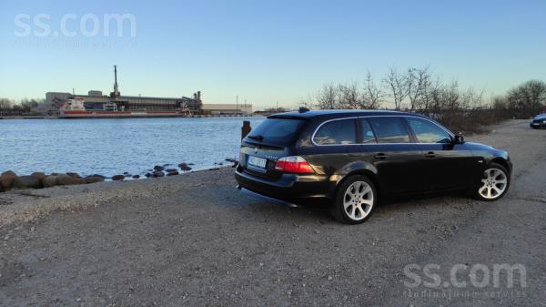 Black BMW 530 2006 in Riga, with an engine capacity of 3.00 L and mileage of 299 thousand km for 1600 €, photo 2 on AUTOMOTO.COM.LV