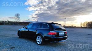 Black BMW 530 2006 in Riga, with an engine capacity of 3.00 L and mileage of 299 thousand km for 1600 €, photo 4 on AUTOMOTO.COM.LV