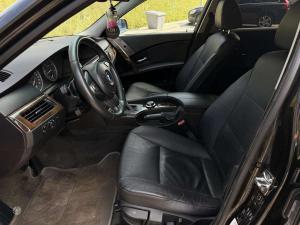 Melns BMW 530 2006 Viļņa, ar dzinēja tilpumu 3.00 L un nobraukumu 351 tūkst. km par 2000 €, foto 9 vietnē AUTOMOTO.COM.LV