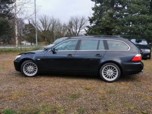 Black BMW 530 2006 in Kuldiga, with an engine capacity of 3.00 L and mileage of 349 thousand km for 4690 €, photo 5 on AUTOMOTO.COM.LV