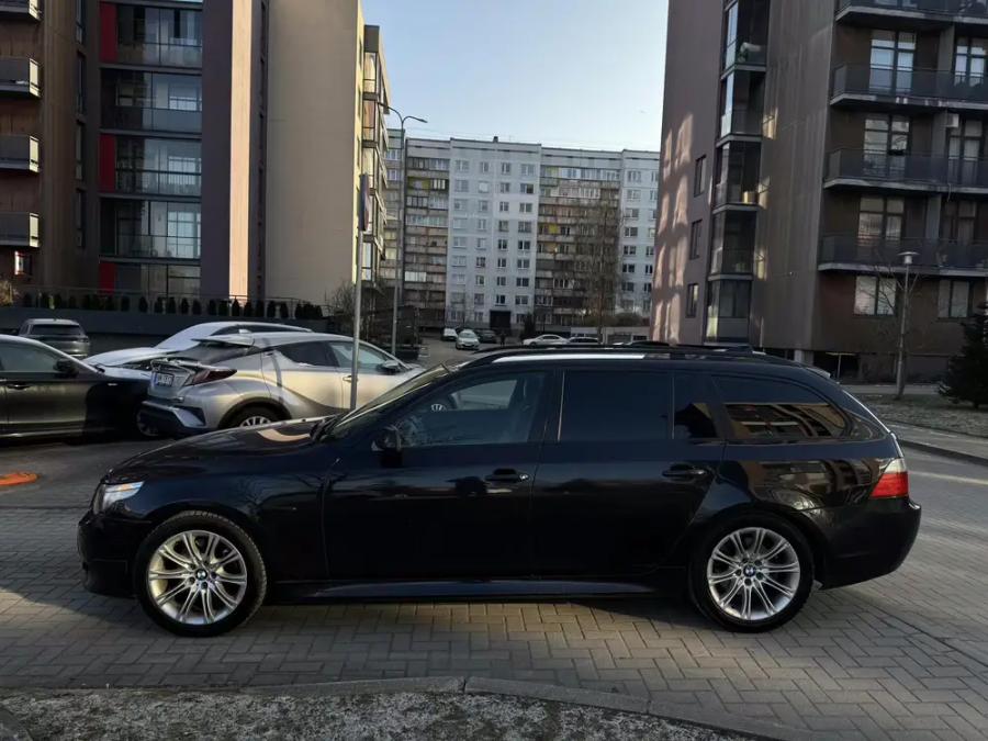 Black BMW 530 2006 in Riga, with an engine capacity of 3.00 L and mileage of 275 thousand km for 3390 €, photo 5 on AUTOMOTO.COM.LV