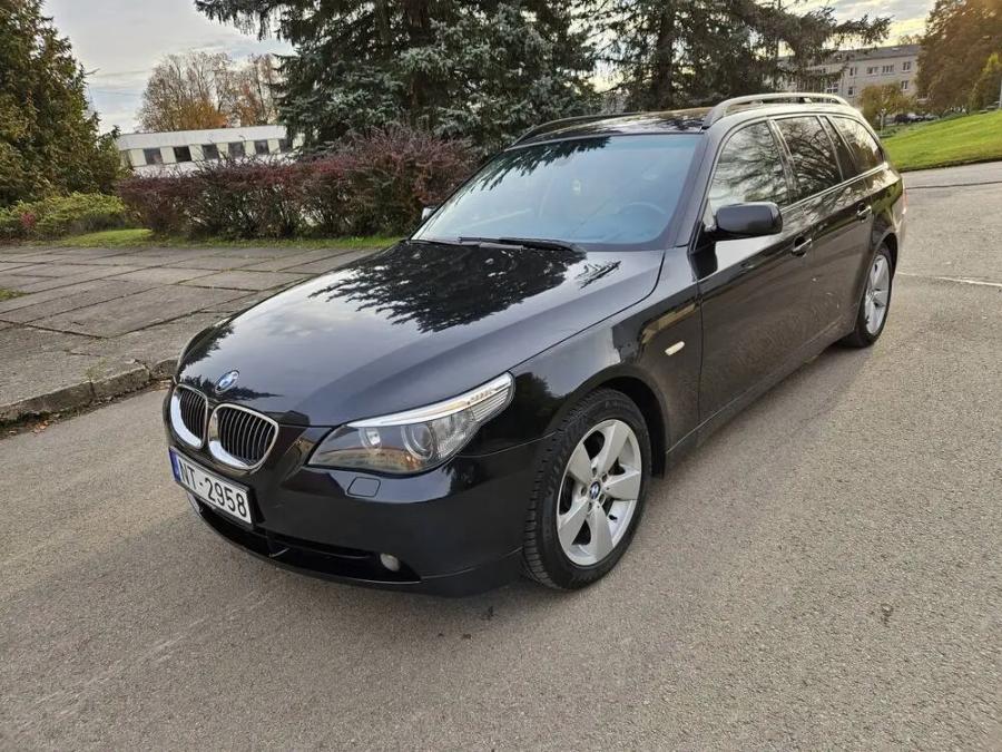 Черный БМВ 530 2006 в Екабпилс, объемом двигателя 3.00 л и пробегом 378 тыс. км за 3590 €, фото 1 на AUTOMOTO.COM.LV