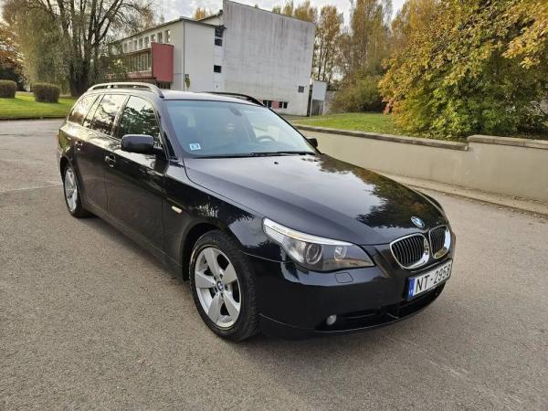 Black BMW 530 2006 in Jekabpils, with an engine capacity of 3.00 L and mileage of 378 thousand km for 3590 €, photo 3 on AUTOMOTO.COM.LV