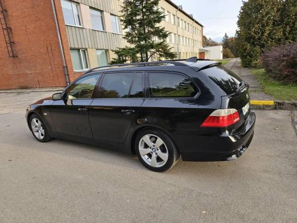 Black BMW 530 2006 in Jekabpils, with an engine capacity of 3.00 L and mileage of 378 thousand km for 3590 €, photo 10 on AUTOMOTO.COM.LV