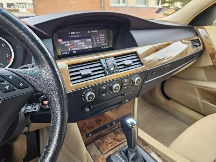 Черный БМВ 530 2006 в Екабпилс, объемом двигателя 3.00 л и пробегом 378 тыс. км за 3590 €, фото 23 на AUTOMOTO.COM.LV