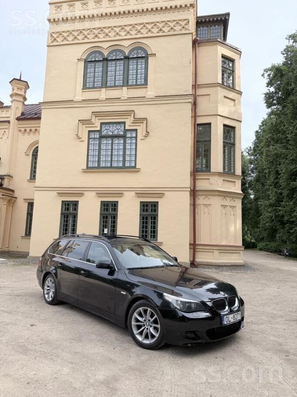 Black BMW 530 2006 in Riga, with an engine capacity of 3.00 L and mileage of 322 thousand km for 3150 €, photo 1 on AUTOMOTO.COM.LV