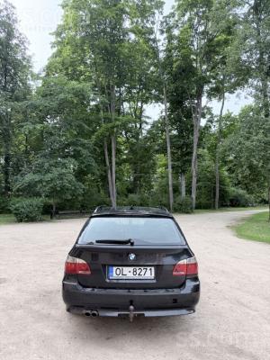 Black BMW 530 2006 in Riga, with an engine capacity of 3.00 L and mileage of 322 thousand km for 3150 €, photo 7 on AUTOMOTO.COM.LV
