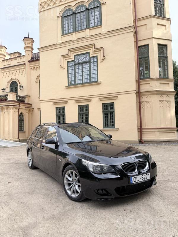 Black BMW 530 2006 in Riga, with an engine capacity of 3.00 L and mileage of 322 thousand km for 3150 €, photo 9 on AUTOMOTO.COM.LV