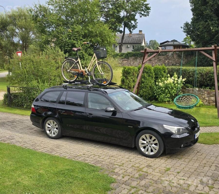 Melns BMW 530 2006 Valka, ar dzinēja tilpumu 3.00 L un nobraukumu 400 tūkst. km par 3999 €, foto 1 vietnē AUTOMOTO.COM.LV