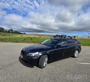 Melns BMW 530 2006 Valka, ar dzinēja tilpumu 3.00 L un nobraukumu 400 tūkst. km par 3999 €, foto 7 vietnē AUTOMOTO.COM.LV