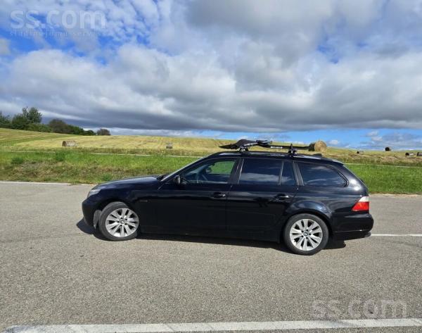 Black BMW 530 2006 in Valka, with an engine capacity of 3.00 L and mileage of 400 thousand km for 3999 €, photo 8 on AUTOMOTO.COM.LV
