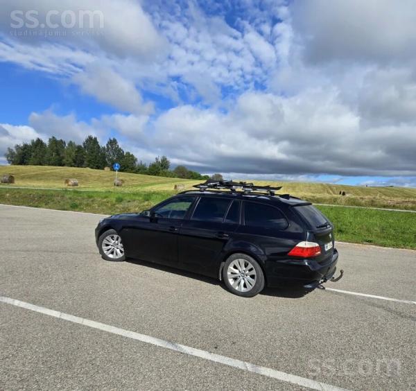 Black BMW 530 2006 in Valka, with an engine capacity of 3.00 L and mileage of 400 thousand km for 3999 €, photo 9 on AUTOMOTO.COM.LV