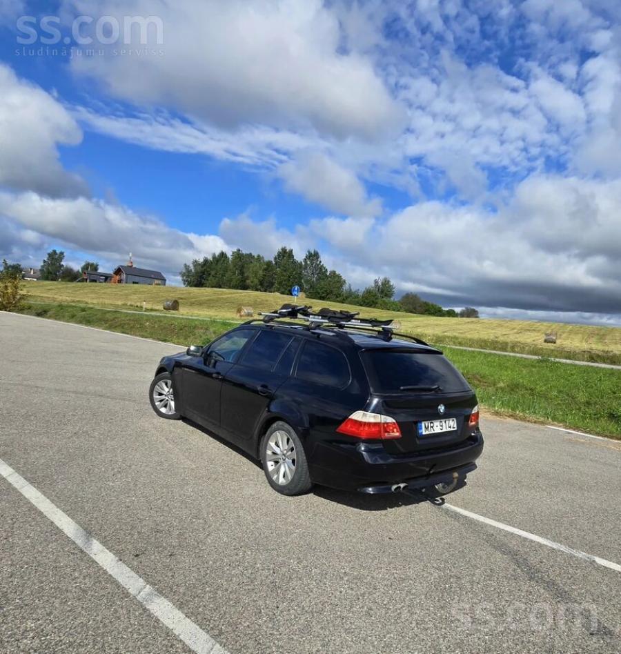 Melns BMW 530 2006 Valka, ar dzinēja tilpumu 3.00 L un nobraukumu 400 tūkst. km par 3999 €, foto 11 vietnē AUTOMOTO.COM.LV