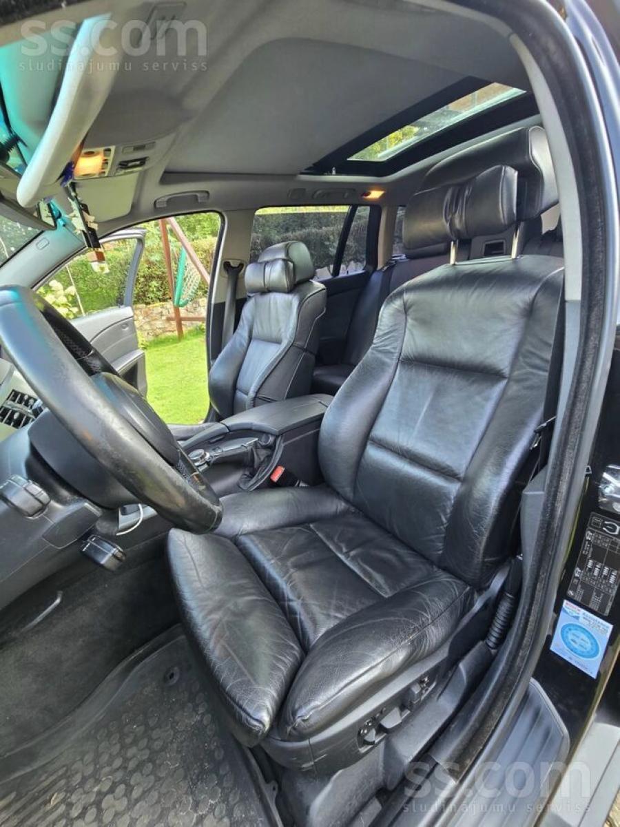 Melns BMW 530 2006 Valka, ar dzinēja tilpumu 3.00 L un nobraukumu 400 tūkst. km par 3999 €, foto 15 vietnē AUTOMOTO.COM.LV