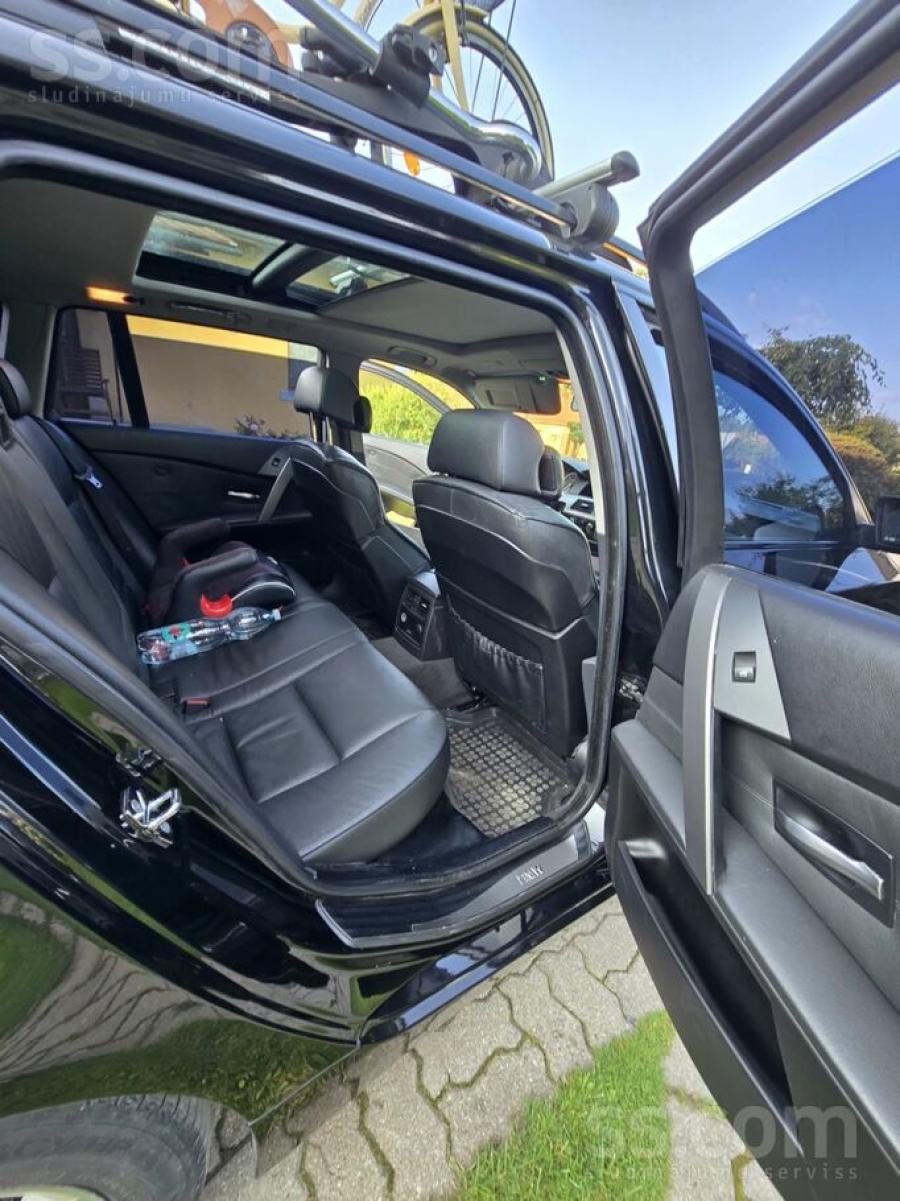 Melns BMW 530 2006 Valka, ar dzinēja tilpumu 3.00 L un nobraukumu 400 tūkst. km par 3999 €, foto 20 vietnē AUTOMOTO.COM.LV