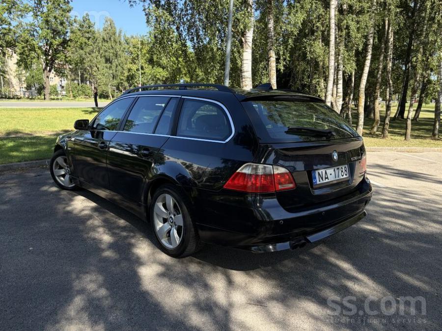 Черный БМВ 530 2006 в Рига, объемом двигателя 3.00 л и пробегом 350 тыс. км за 2790 €, фото 4 на AUTOMOTO.COM.LV