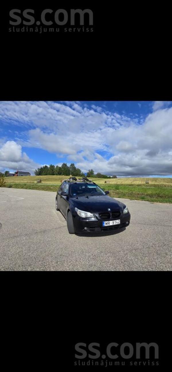 Black BMW 530 2006 in Cesis, with an engine capacity of 3.00 L and mileage of 400 thousand km for 4399 €, photo 3 on AUTOMOTO.COM.LV