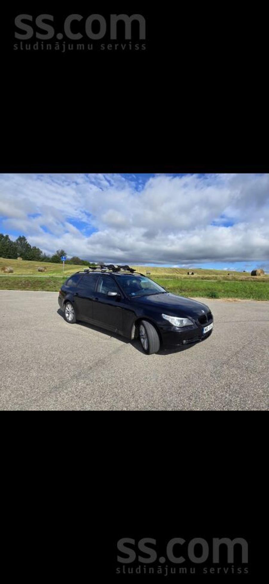 Black BMW 530 2006 in Cesis, with an engine capacity of 3.00 L and mileage of 400 thousand km for 4399 €, photo 5 on AUTOMOTO.COM.LV