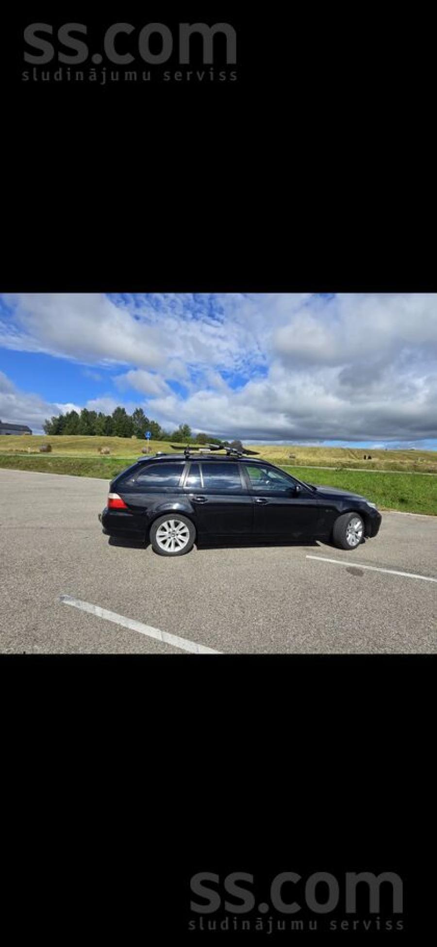 Black BMW 530 2006 in Cesis, with an engine capacity of 3.00 L and mileage of 400 thousand km for 4399 €, photo 8 on AUTOMOTO.COM.LV
